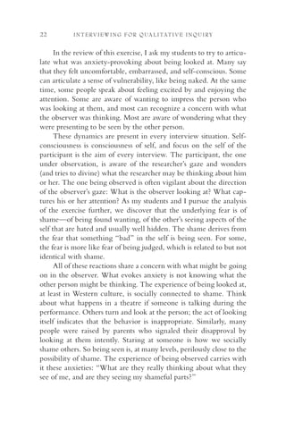 Interviewing For Qualitative Inquiry A Relational Approach 1st ...