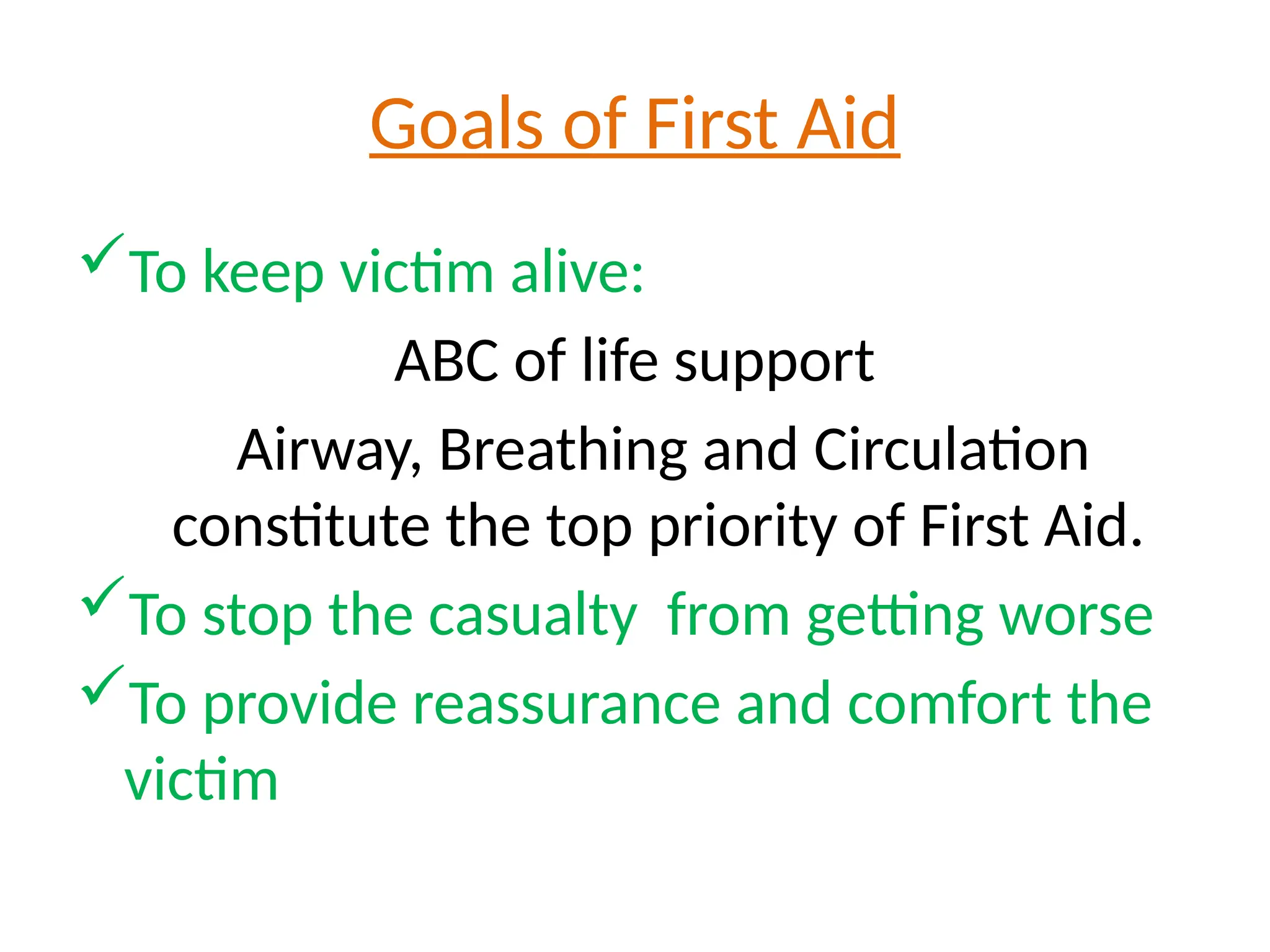 FIRST AID FOR BEGINNER (EASY GUIDE FOR EVERYONE) | PPTX