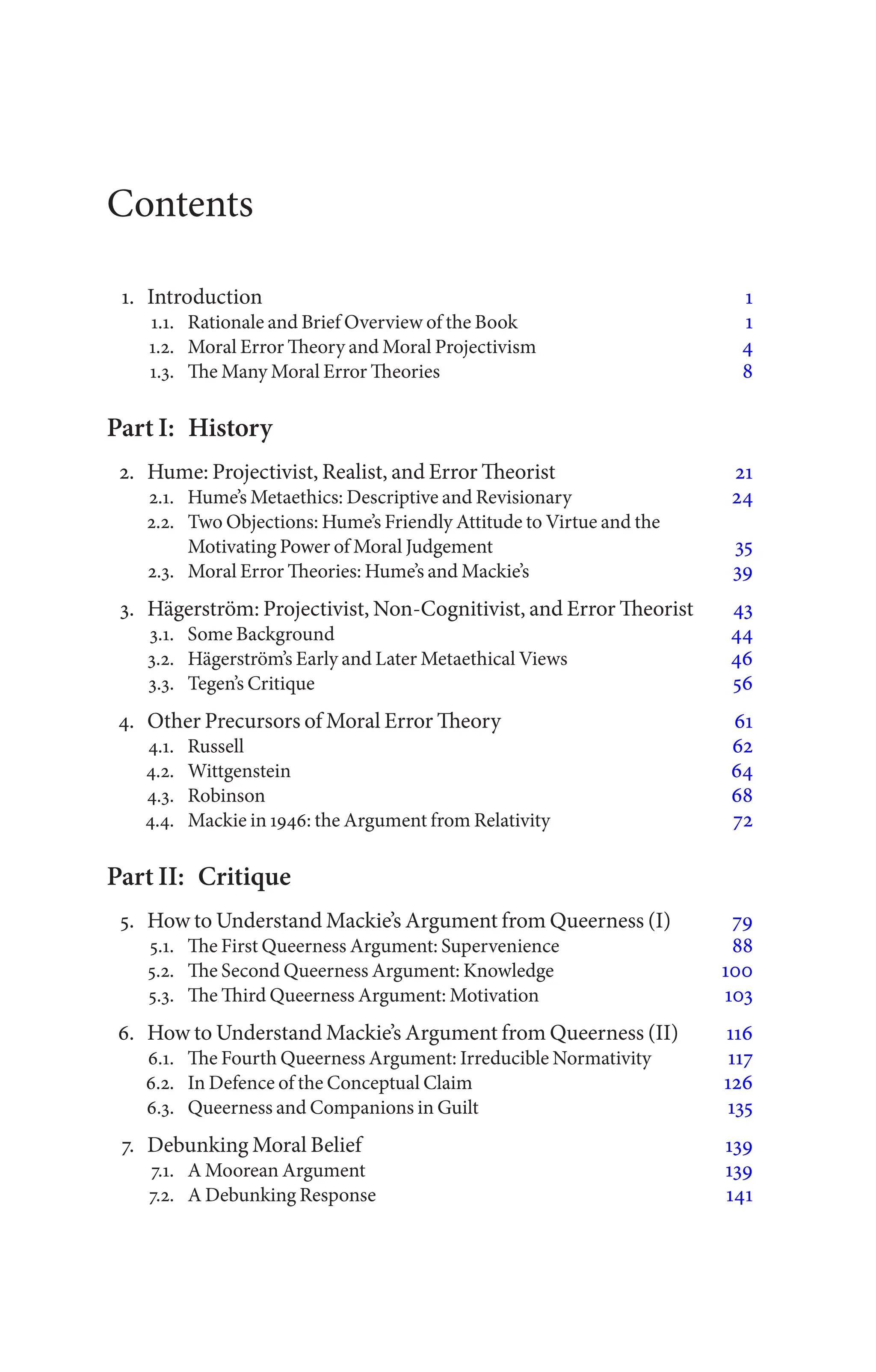 Moral Error Theory History Critique Defence Jonas Olson | PDF
