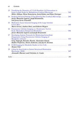 Confocal Microscopy 1st Joseph Brzostowski Haewon Sohn | PDF