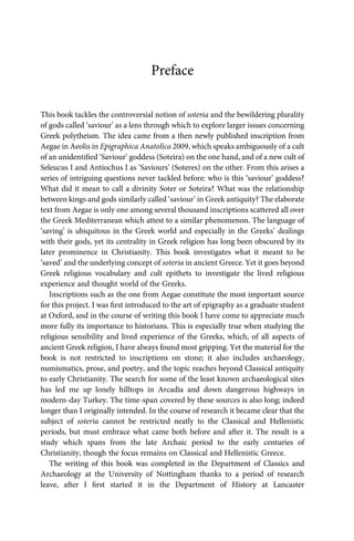 Saviour Gods And Soteria In Ancient Greece Theodora Suk Fong Jim | PDF