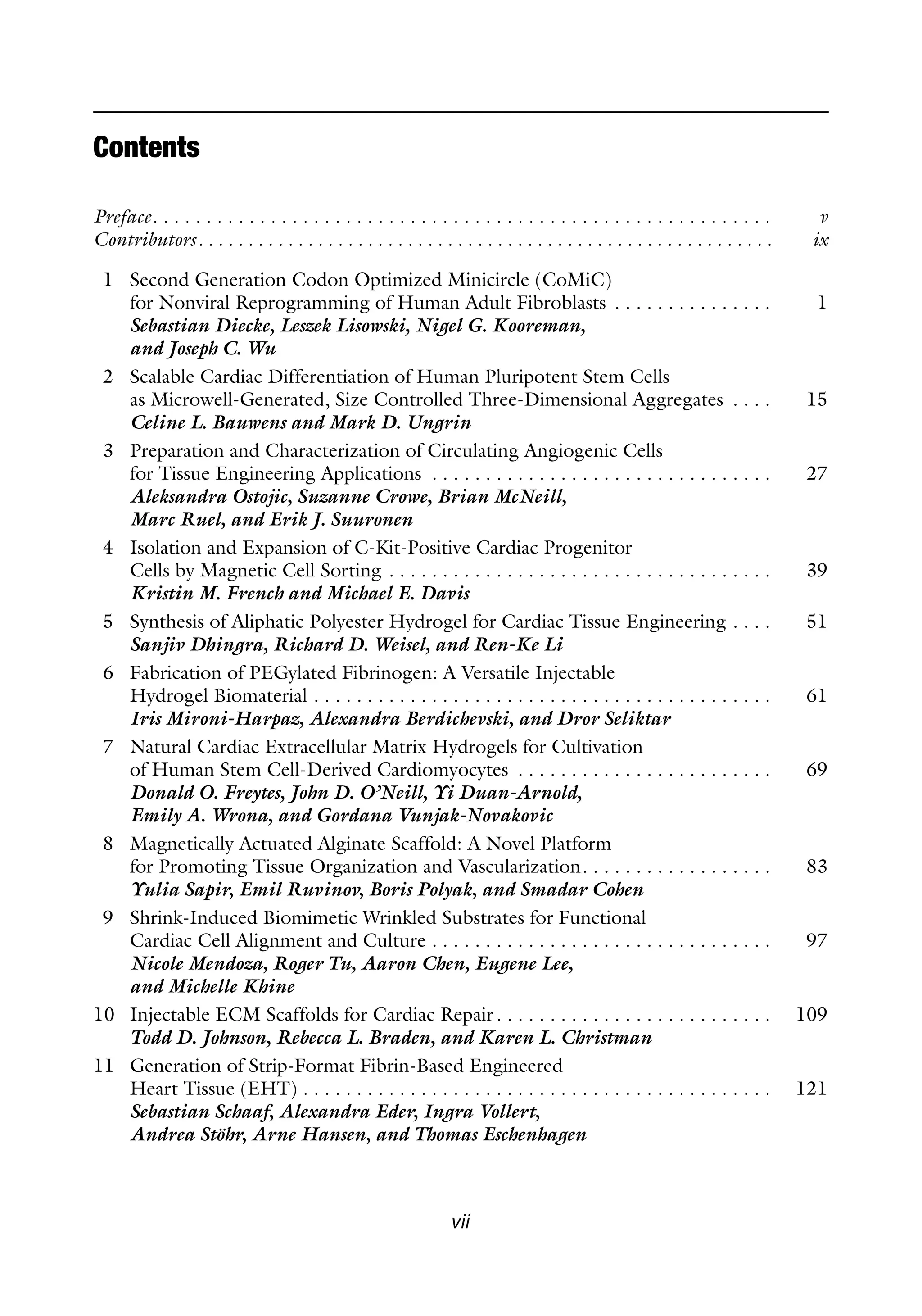 Cardiac Tissue Engineering 2014th Milica Radisic Lauren D Black Iii | PDF