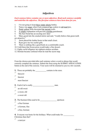 23874 2104 adjectives 2 | PDF