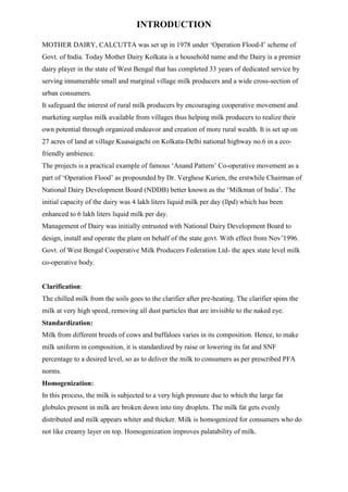 mother dairy | PDF