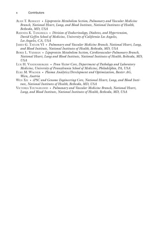 Lipoproteins And Cardiovascular Disease Methods And Protocols 2013th ...