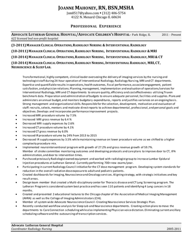 Resume Joanne M. 2015 | DOCX