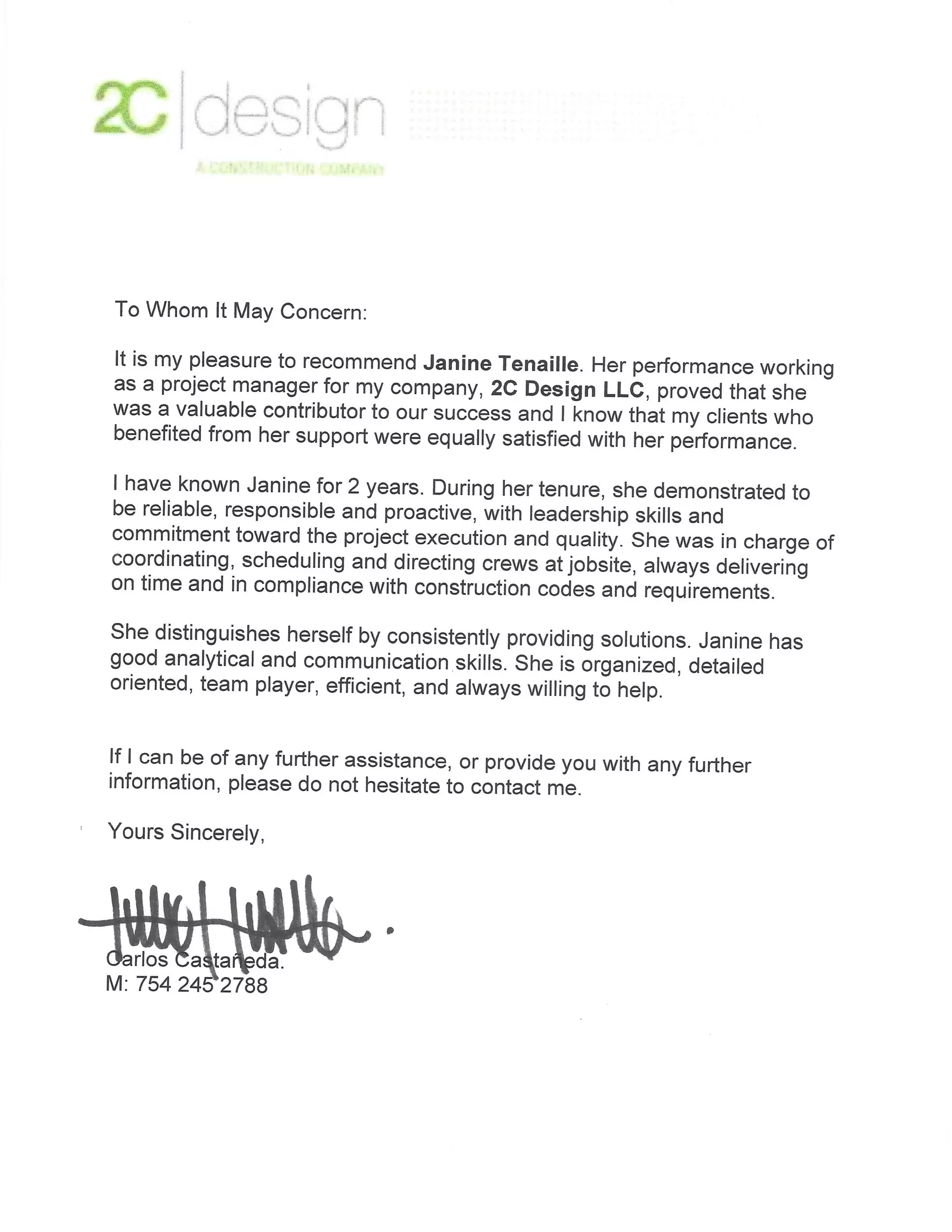 2C DESIGN Recommendation Letter 2013.docx