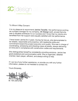 2C DESIGN Recommendation Letter 2013.docx