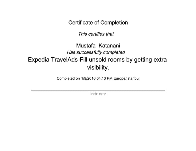 Expedia Travel Ads | PPT