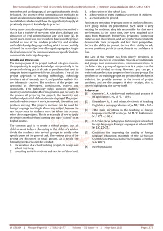 Modern Educational Technologies in Teaching a Foreign Language | PDF