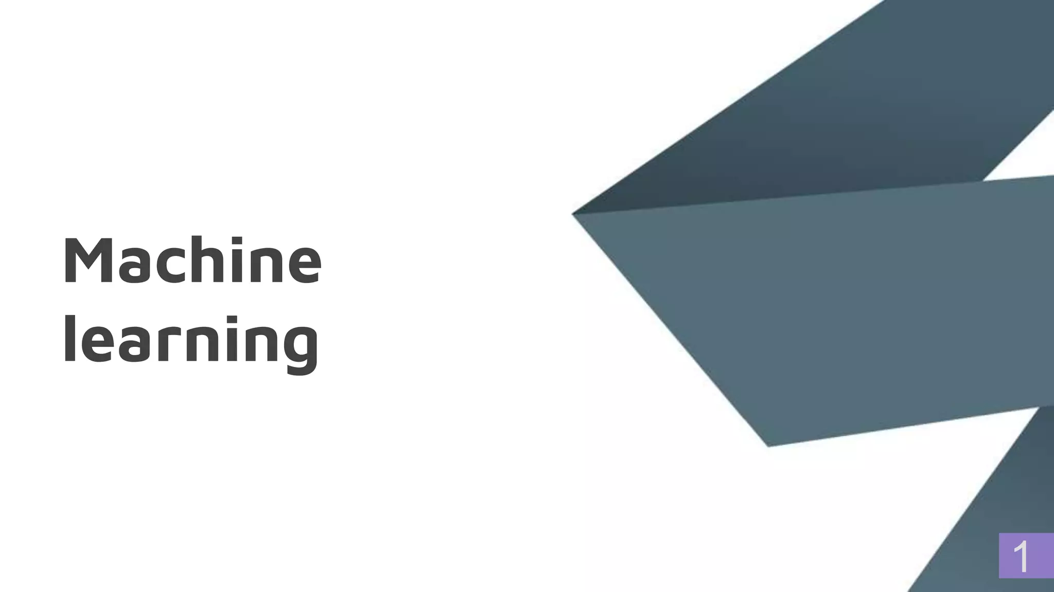 Machine learning presentation | PPT