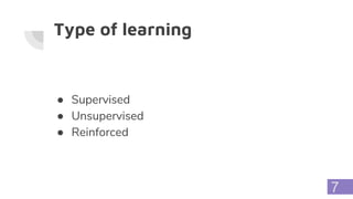 Machine learning presentation | PPT