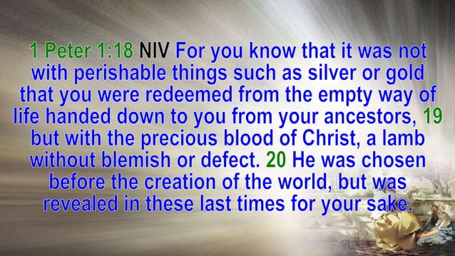 239-240 Moses Great Burden-Behold the Blood | PPT