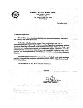 John Stich WORD Packet | DOCX