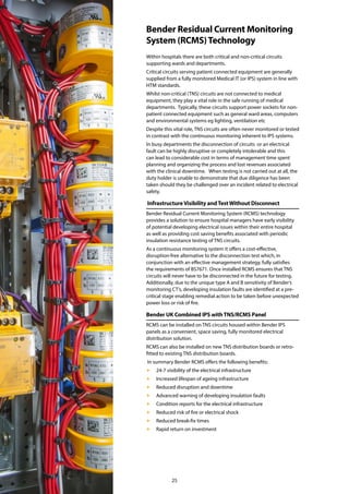 Bender UK Turnkey Healthcare Solutions | PDF