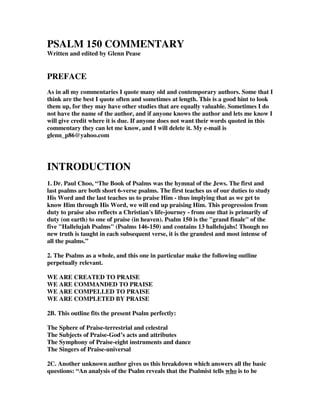 23931734 psalm-150-commentary | PDF