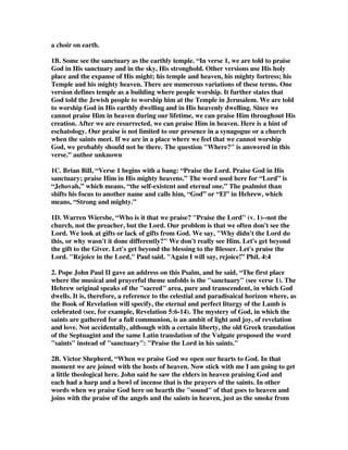 23931734 psalm-150-commentary | PDF