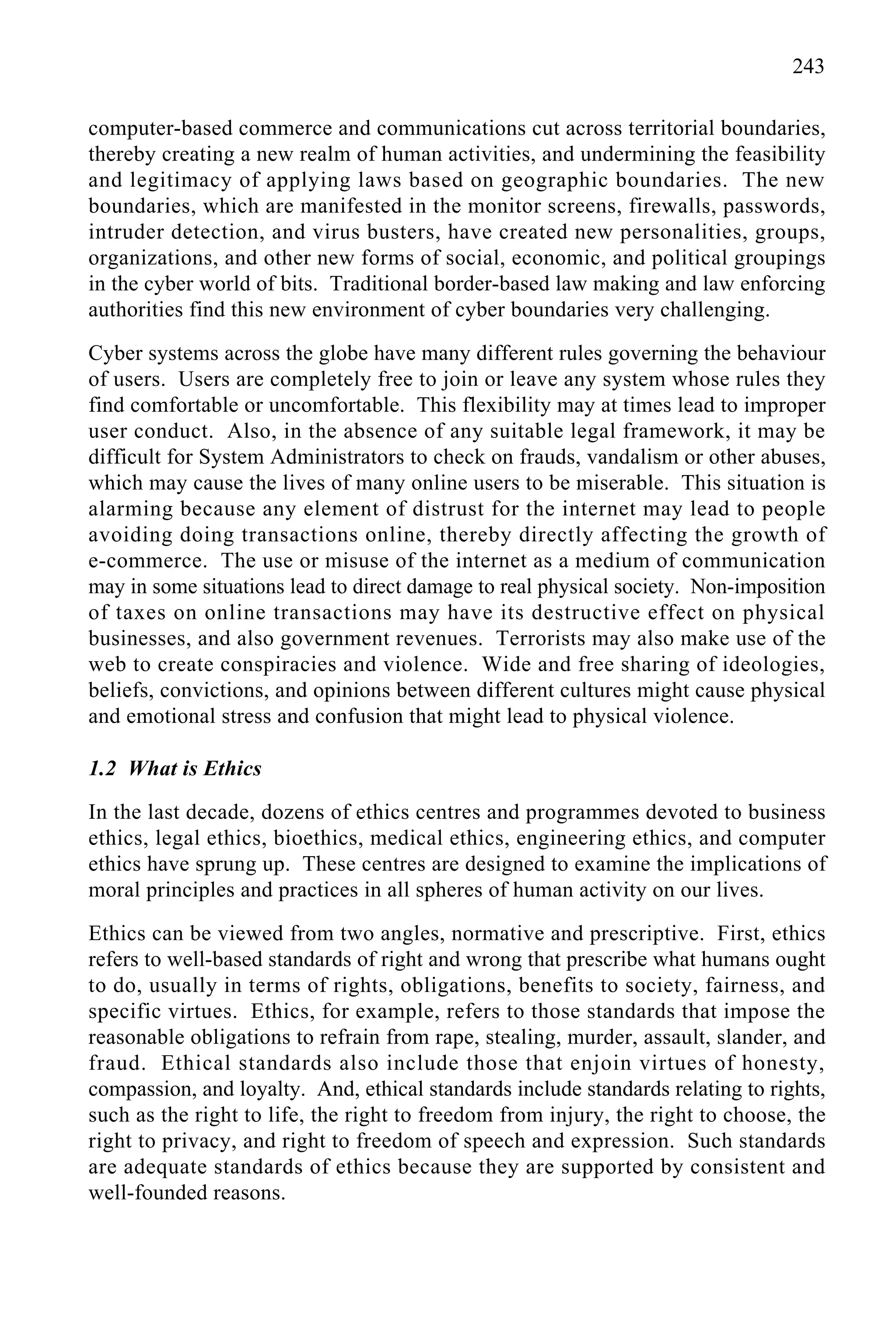 239 325 ethics | PDF