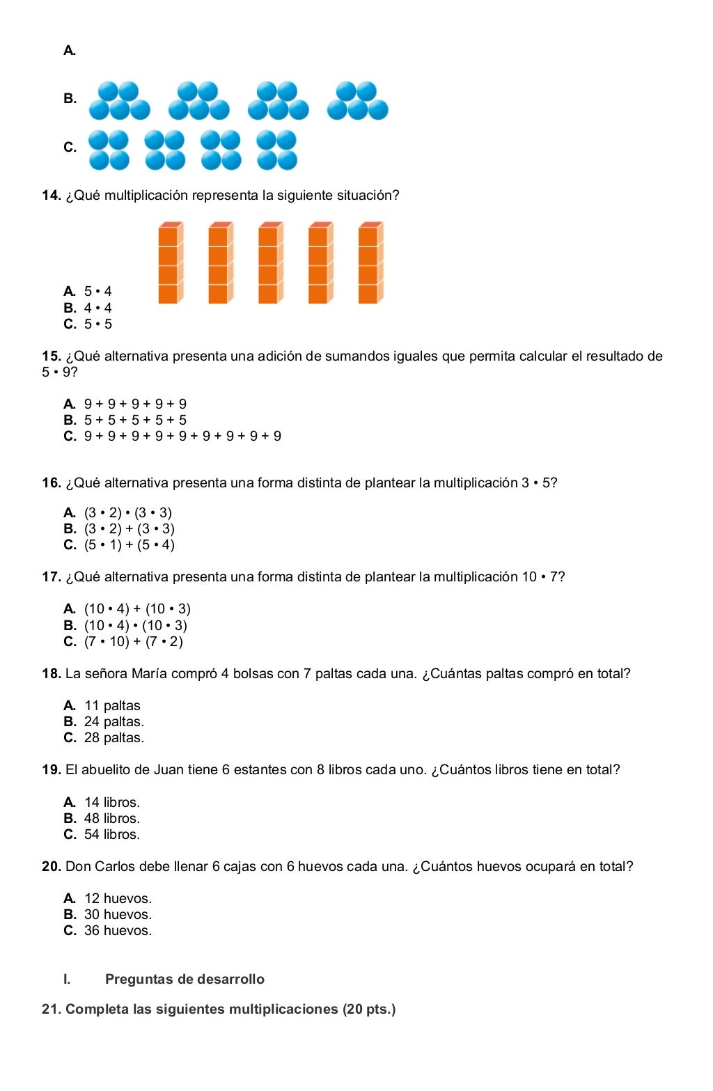 Teste Basico De Matematica - FDPLEARN
