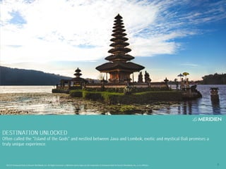 LE MERIDIEN BALI JIMBARAN | PDF