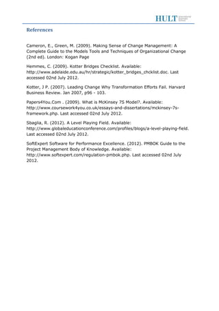 239542831 change management-finalassignment | PDF