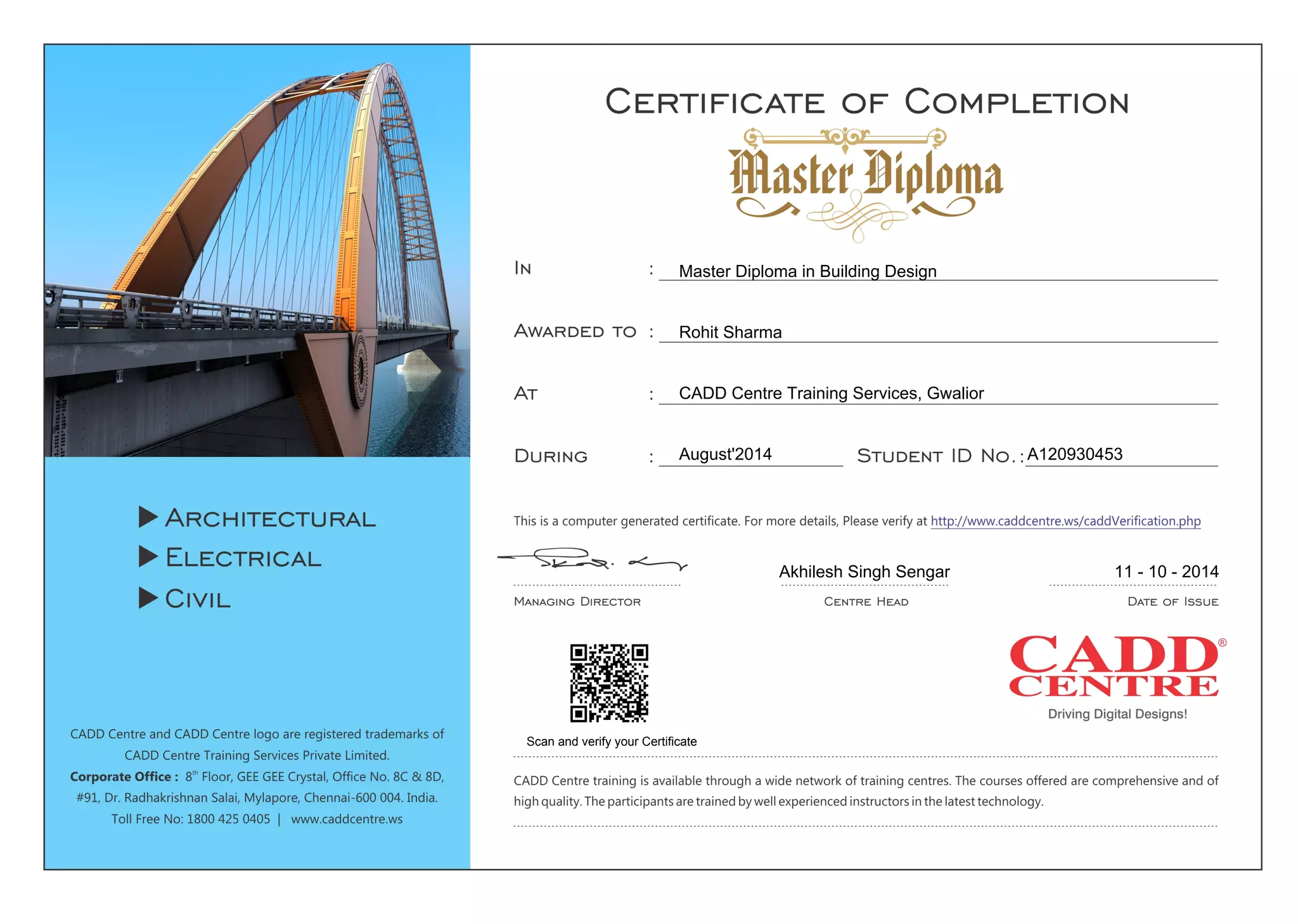 caddcentre_certificate | PPT