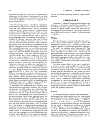 Taste Perception: More than meets the Tongue | PDF