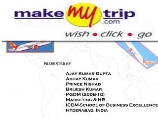make mytrip--service-marketing | PPT