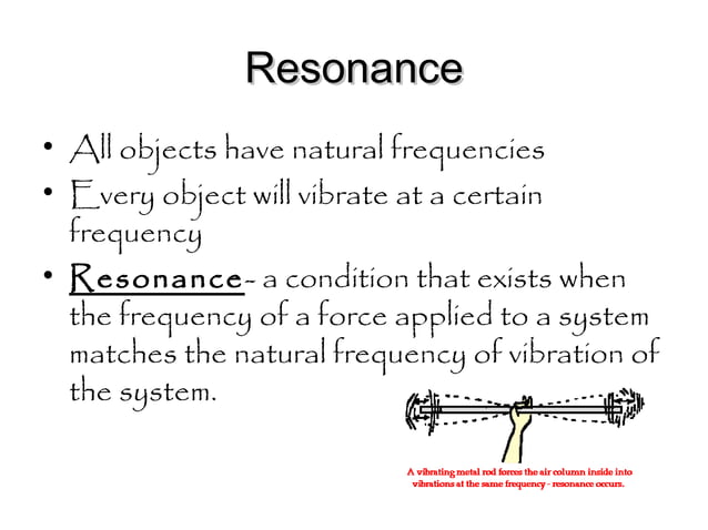 resonance | PPT