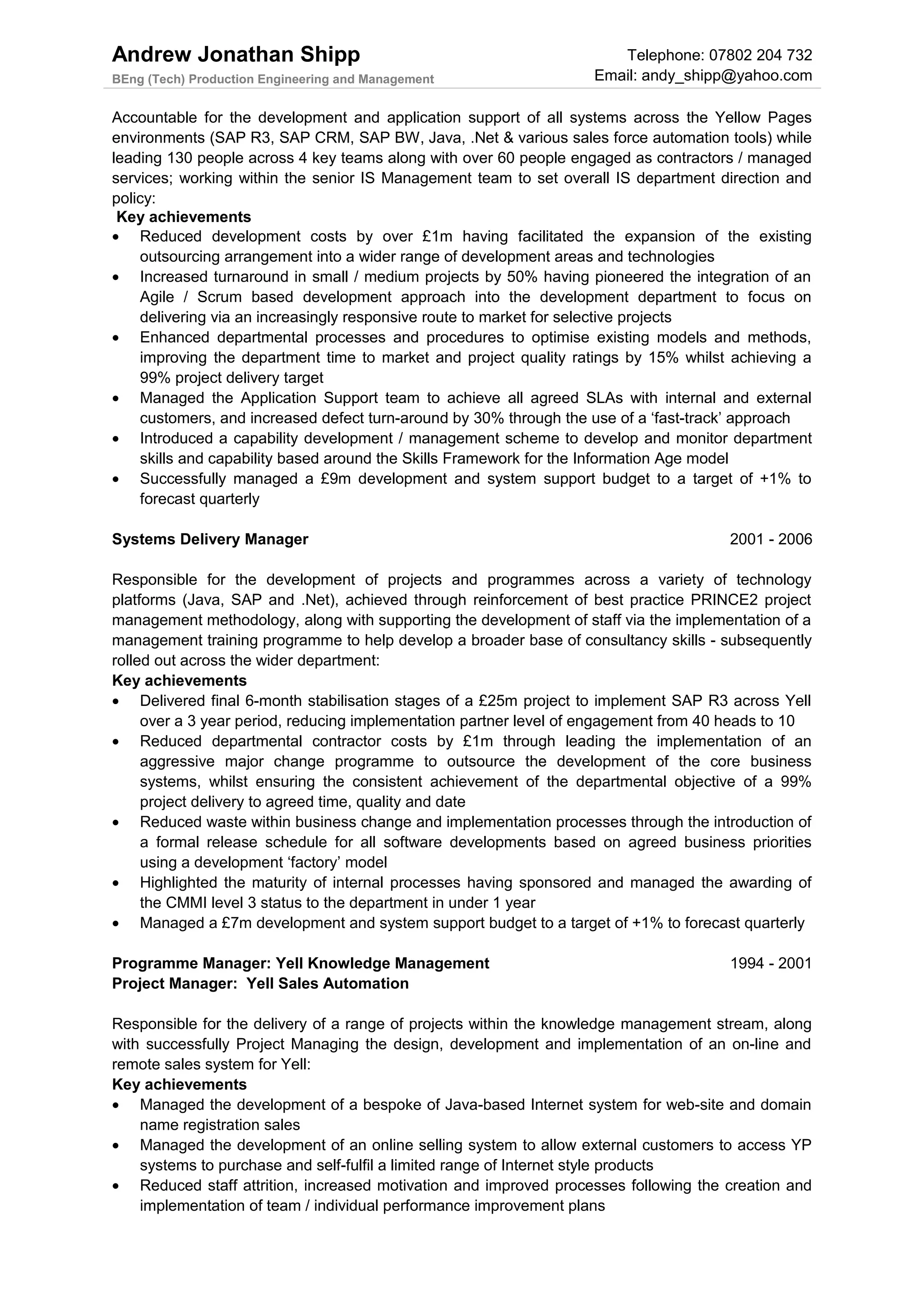 Andrew Jonathan Shipp | DOC