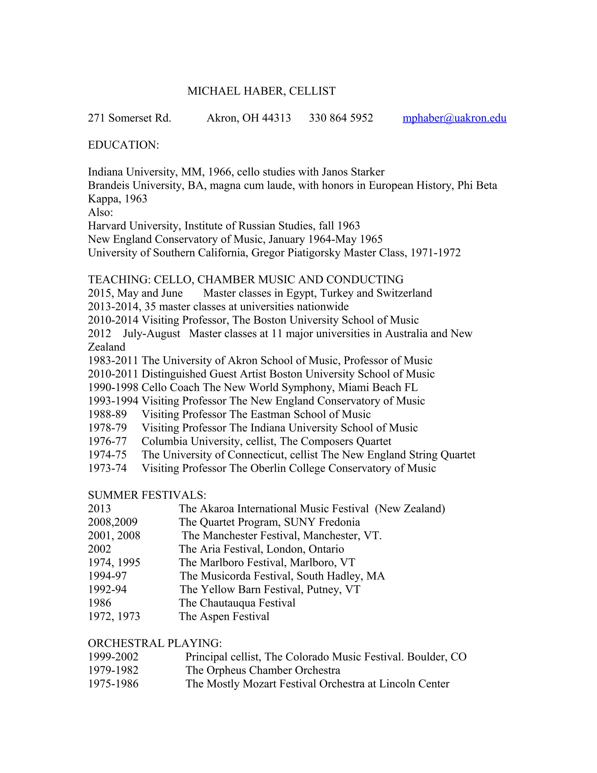 curriculum vitae | DOC