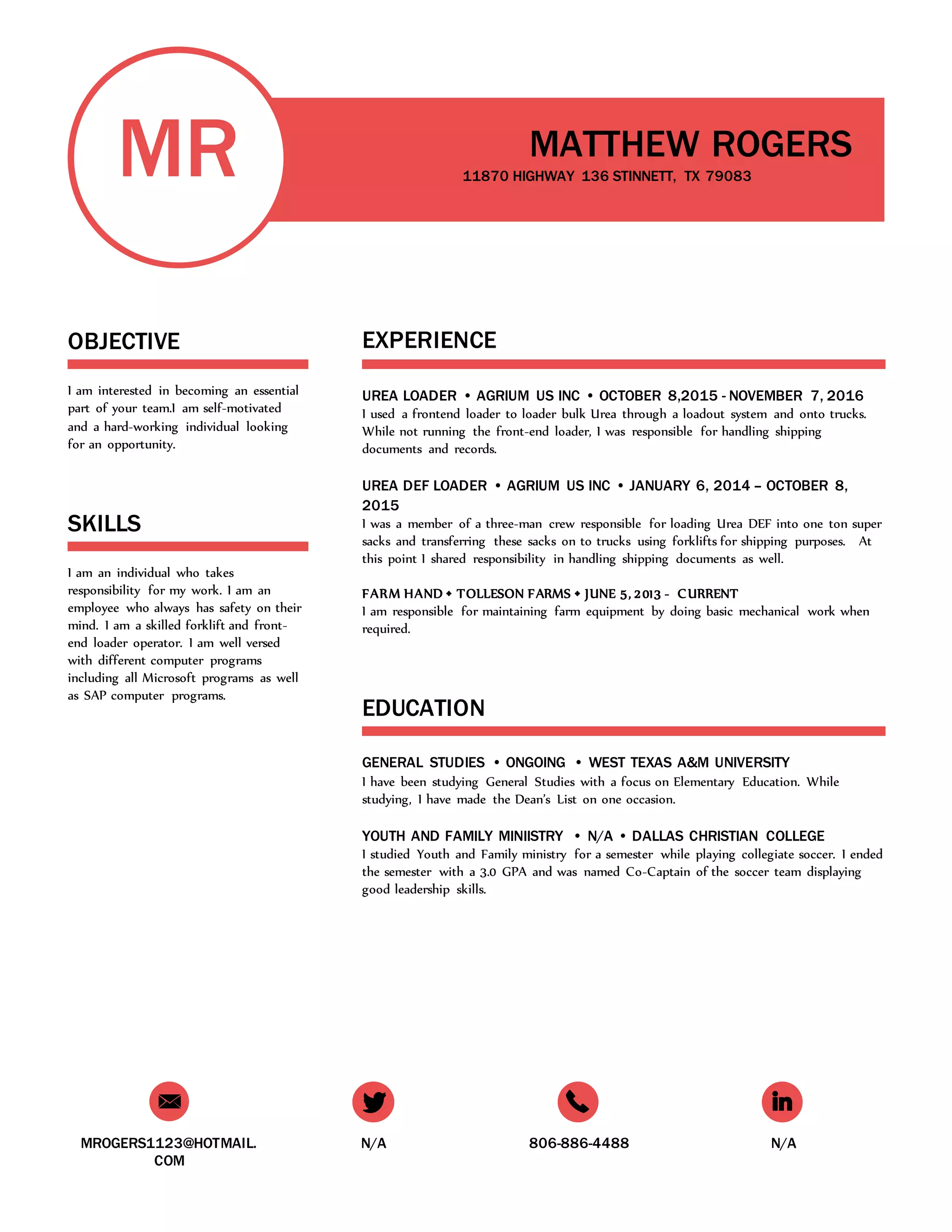 Matt Resume | PDF