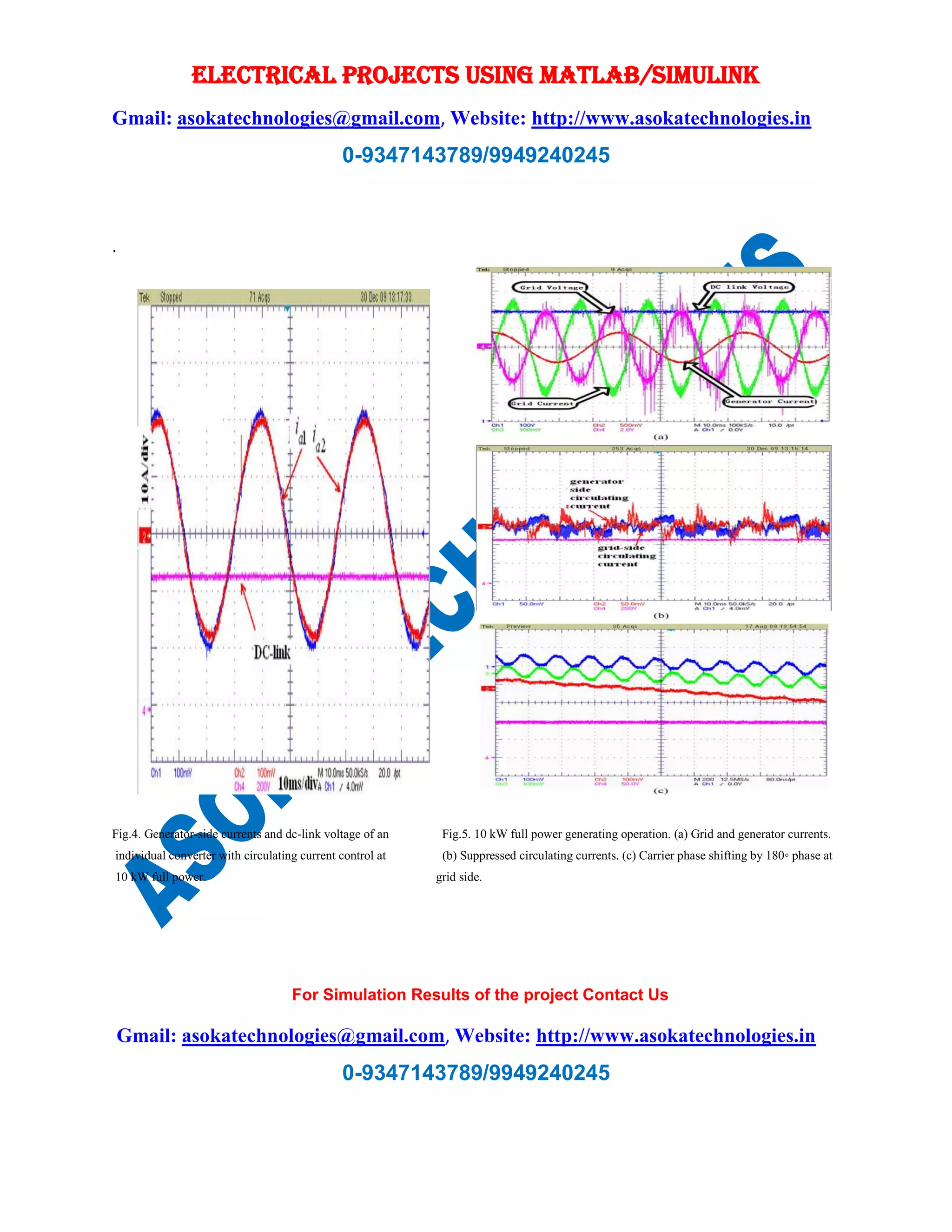 Control Of Parallel Multiple Converters For Direct Drive Permanent Magnet Wind Power Generation
