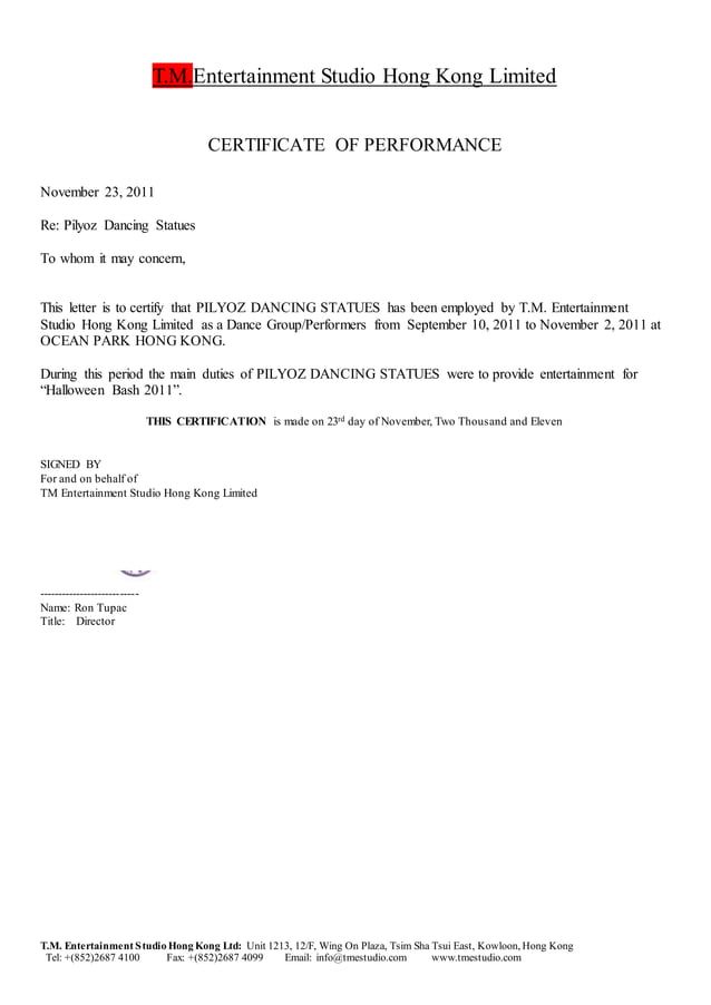 TM CERTIFICATION | DOCX