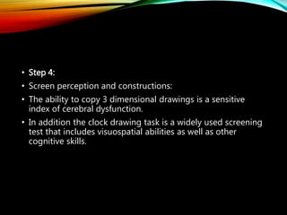 APPROACH TO A PATIENT WITH DEMENTIA | PPTX | Brain and Nervous System ...