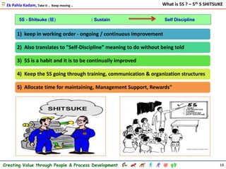 5S Module - Key Slides | PDF | Business | Business and Finance