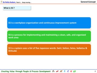 5S Module - Key Slides | PDF | Business | Business and Finance
