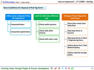 5S Module - Key Slides | PDF | Business | Business and Finance