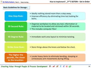5S Module - Key Slides | PDF | Business | Business and Finance