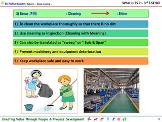 5S Module - Key Slides | PDF | Business | Business and Finance