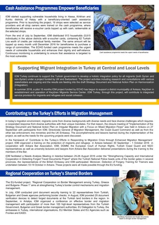 2016 Autumn IOM Turkey Newsletter English | PDF