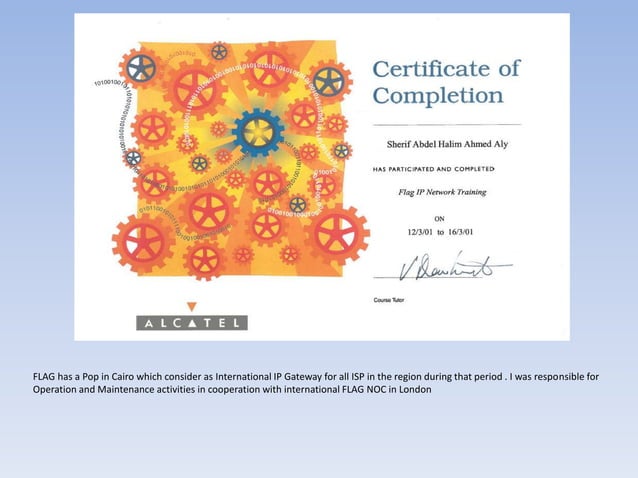 Telecom Certifications | PPTX