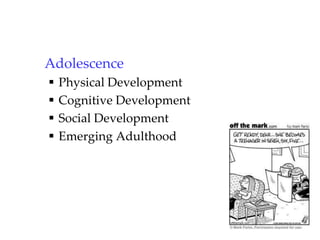 Introductory Psychology: Adolescence | PPTX