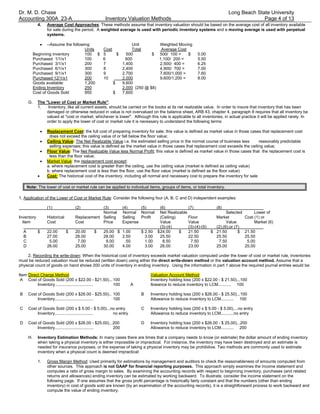 23 a inventoriesvaluation | PDF