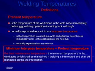 23 Application and Control of Pre-Heat.ppt