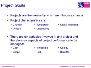 Project Management and Change Management - Sean Low | PDF