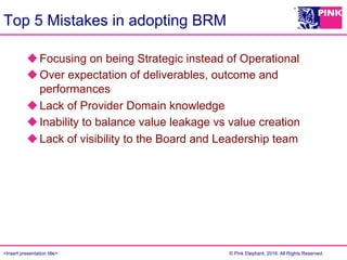 Effective BRM: How To Build An Effective Bridge Between Business and IT ...