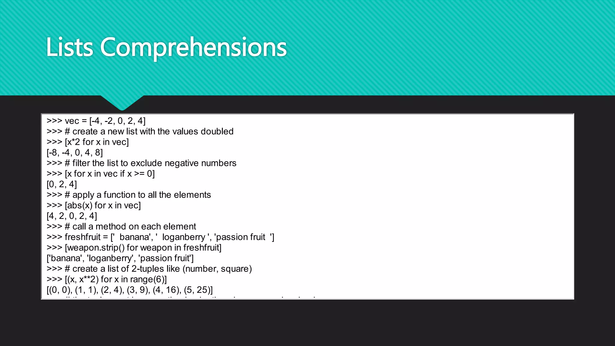 Python data structures | PPT