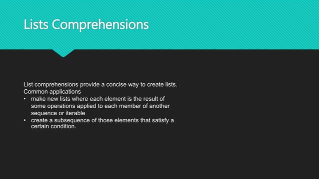 Python data structures | PPT