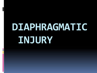 JUNCTIONAL ZONES OF TORSO TRAUMA | PPTX